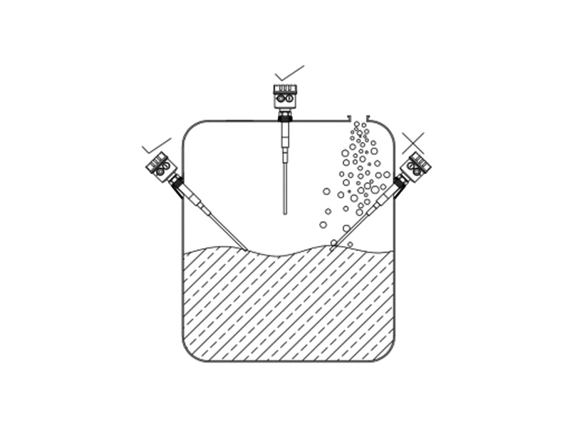 RF Capacitance level switch Capacitor sensor | Kaidi