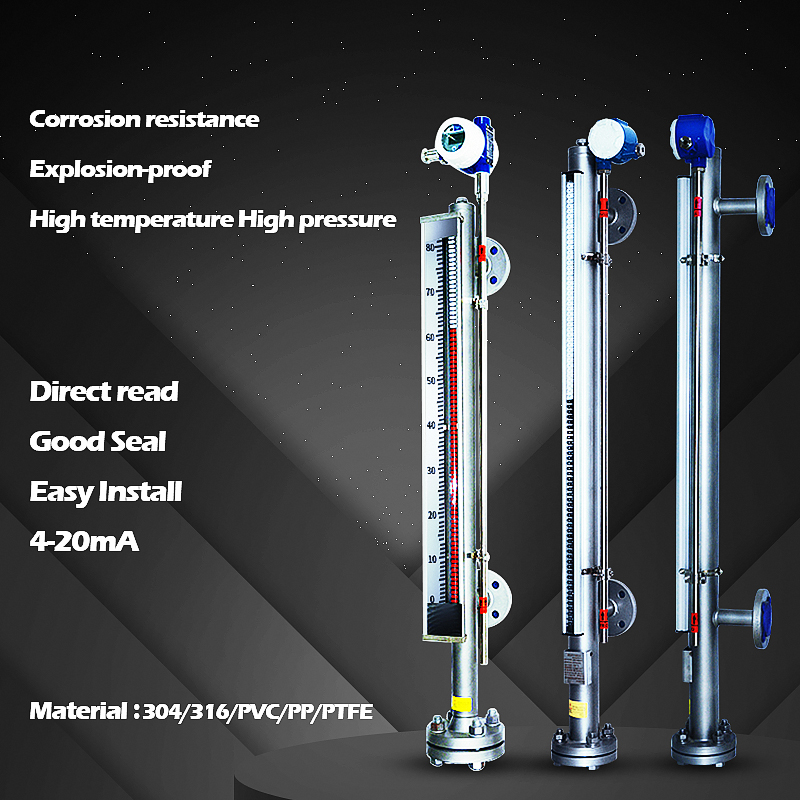 Top And Side Mounted Tank Magnetic Level Gauge | Kaidi